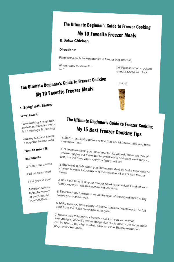 The Ultimate Beginner's Guide to Freezer Cooking – The Little Frugal ...